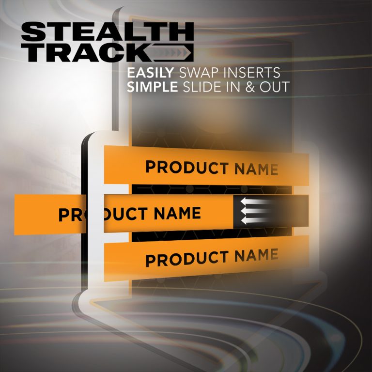 Bold Navigator 3 Row Aisle Sign Efficient and Clear Signage for Aisles