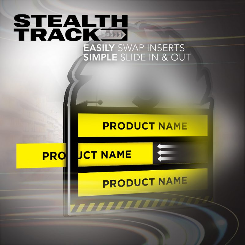 Modern Classic 4 Row Aisle Sign - The Aisle Sign Dude