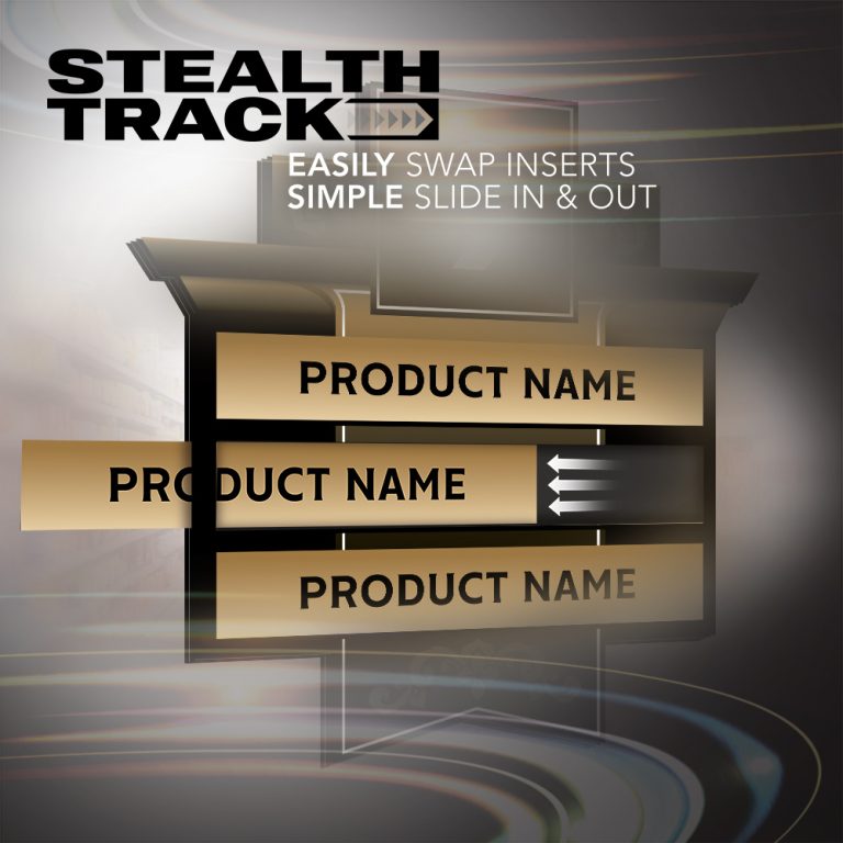 Artisan Craftsman 3 Row Aisle Marker Durable and Stylish Signage for Aisles