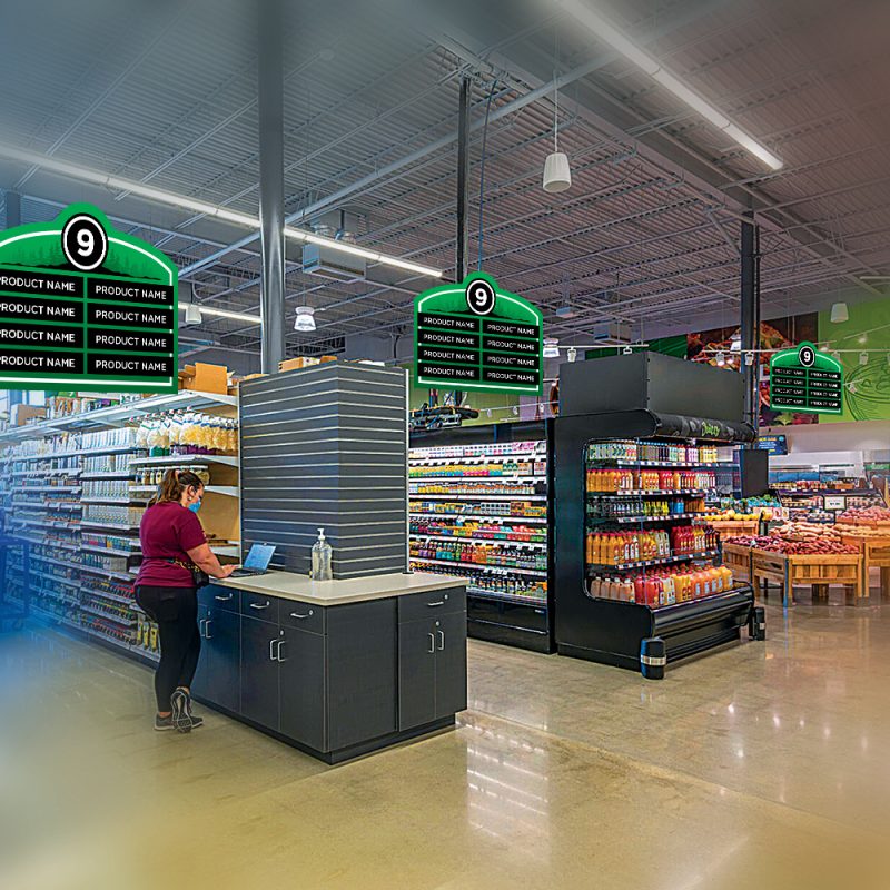 Luminous Archway 4 Row Marker Stylish