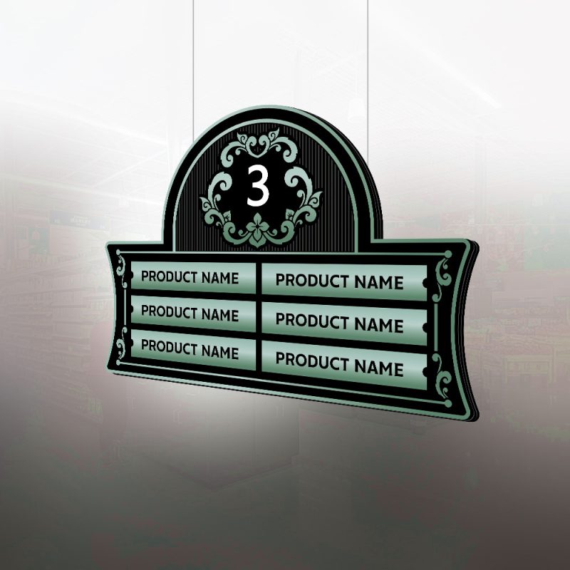 Masterful Crown 3 Row Marker Majestic