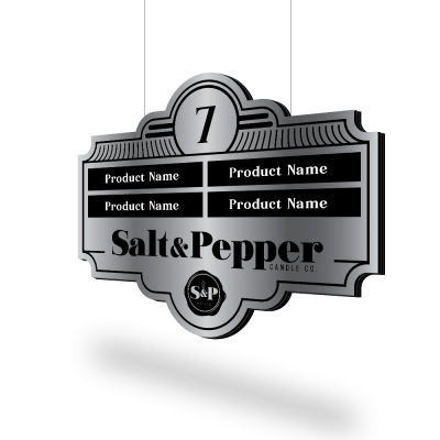 Empire 2 Row Aisle Marker Luxe