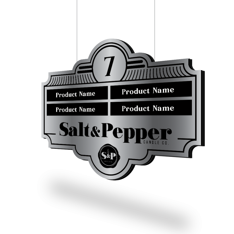 Empire 2 Row Aisle Marker Luxe