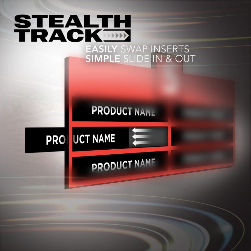 Big Block 3 Row Aisle Marker Powerful and Clear Aisle Signage Solution