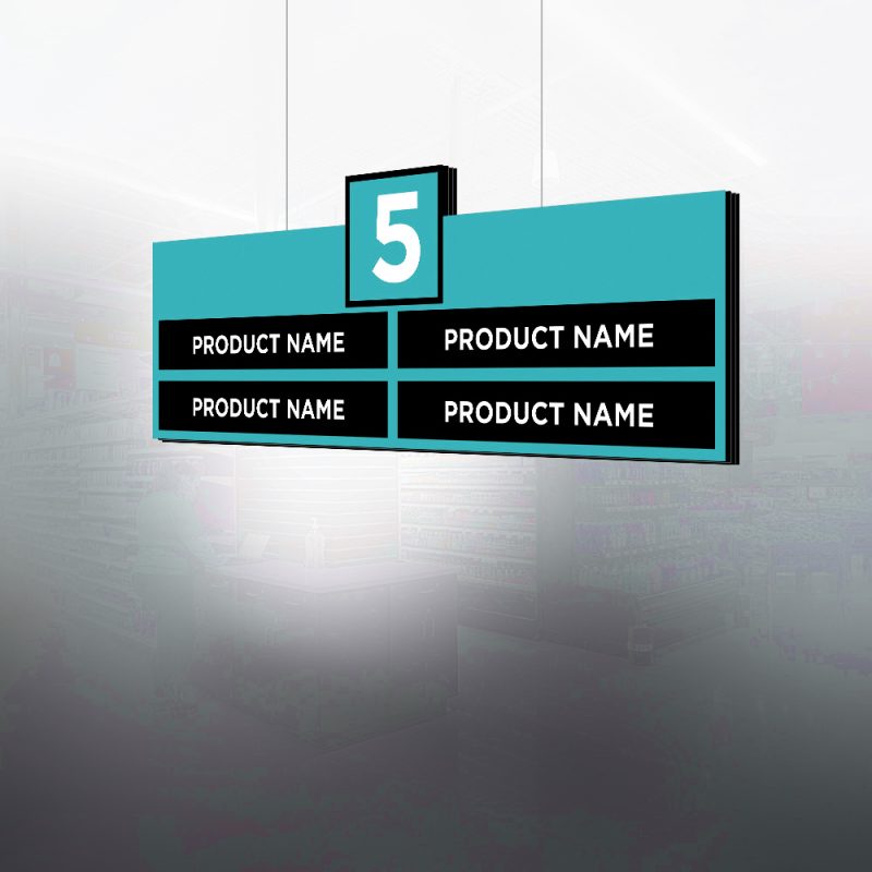 Store Signs - Aisle Sign Dude