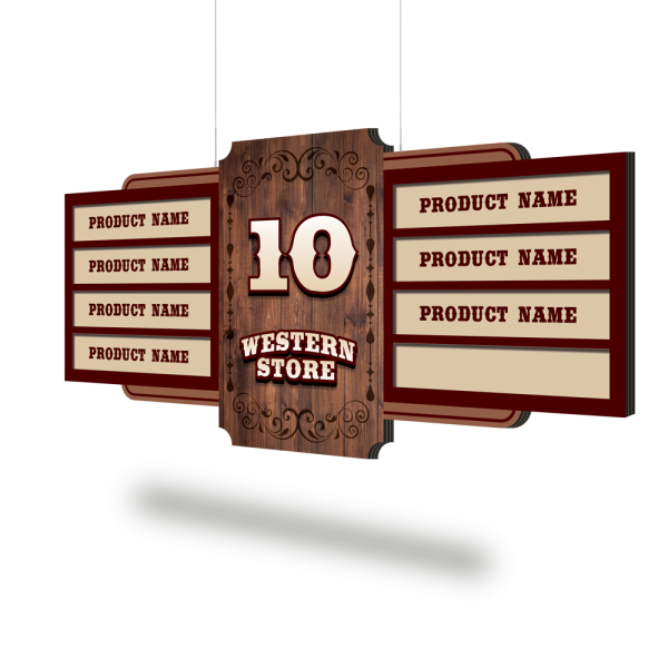 Aisle Sign Dude - Home