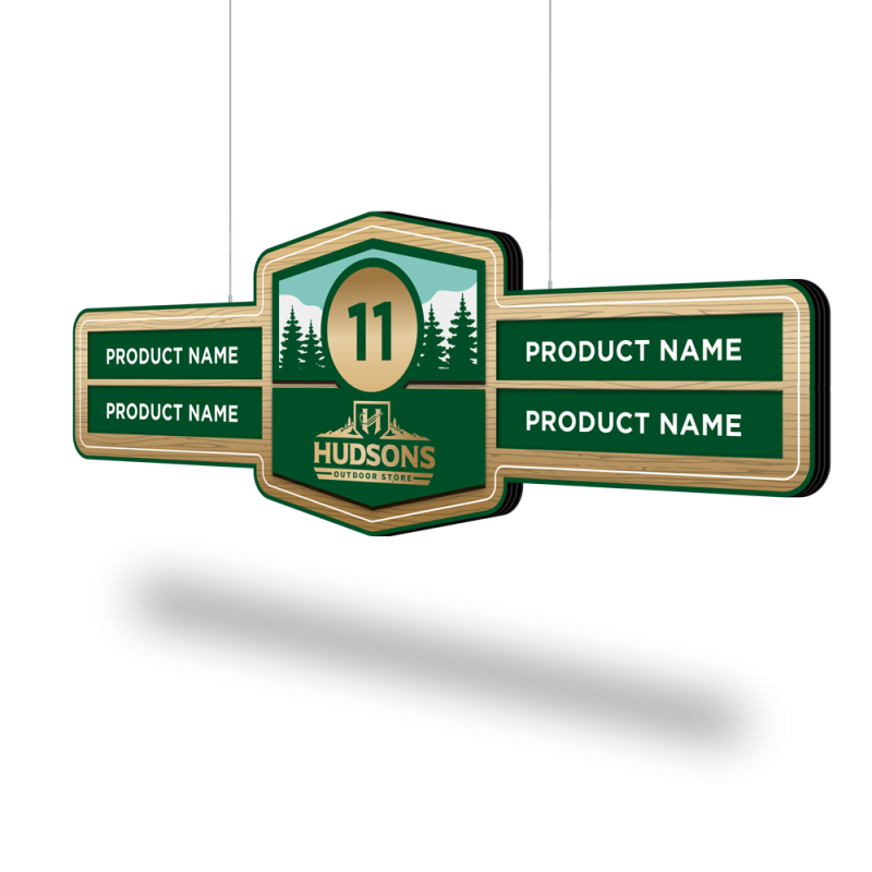 Aisle Sign Dude - Home