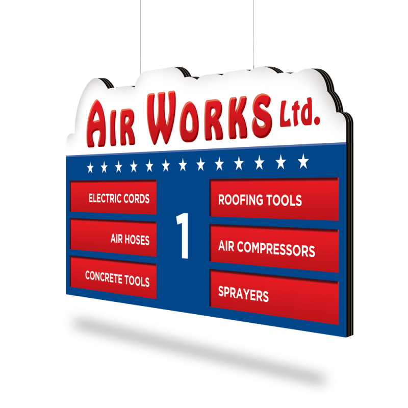 Custom Signs - The Aisle Sign Dude