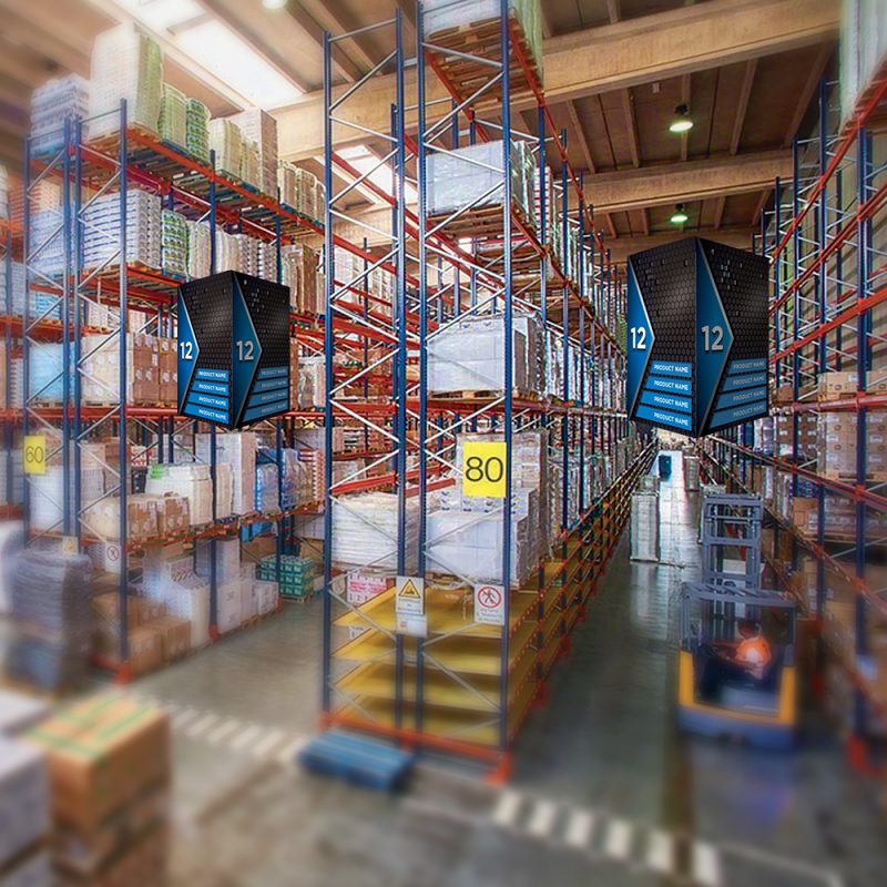 Prism Pathway 4 Row Aisle Signs