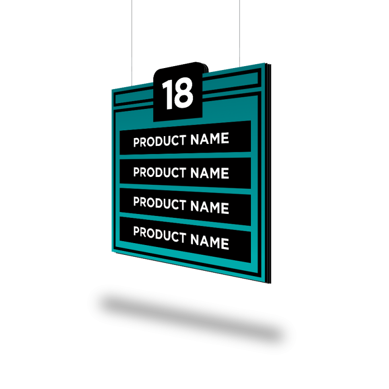 HANGING AISLE SIGNS - Page 2 of 4 - The Aisle Sign Dude