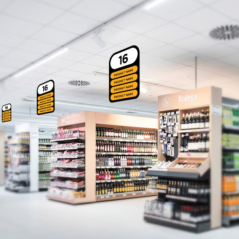 Opti Flow Aisle Marker Streamlined