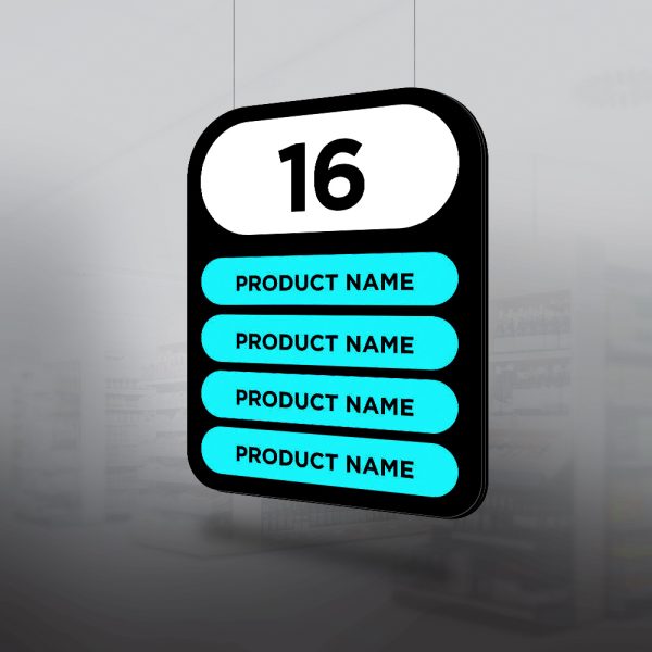 Opti Flow Aisle Marker Streamlined