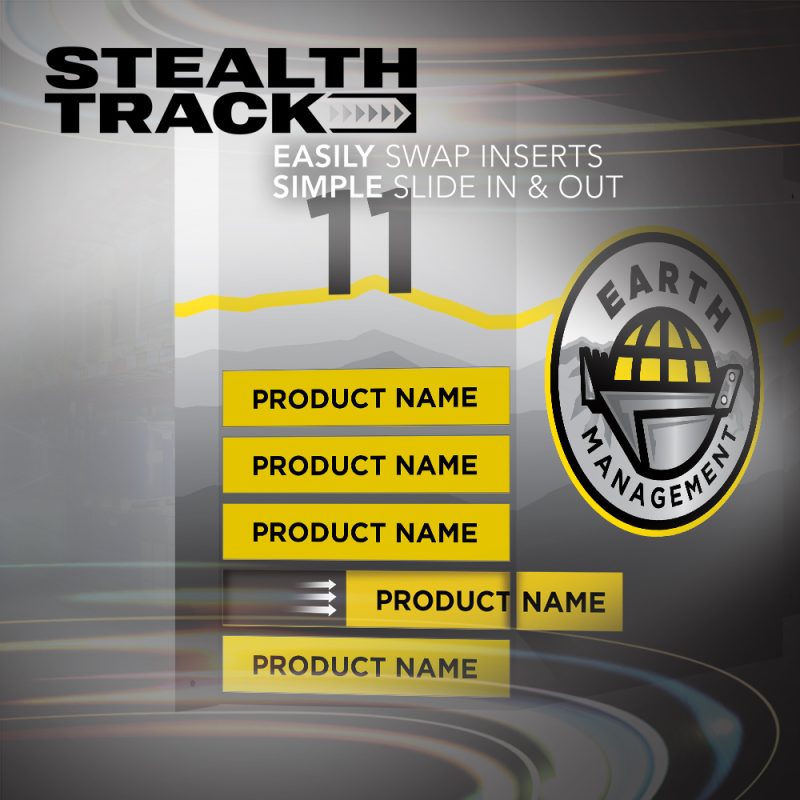 Shadow Scape Warehouse 3 Sided Endcap for Bold Aisle Visibility