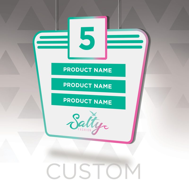 Custom Signs - The Aisle Sign Dude