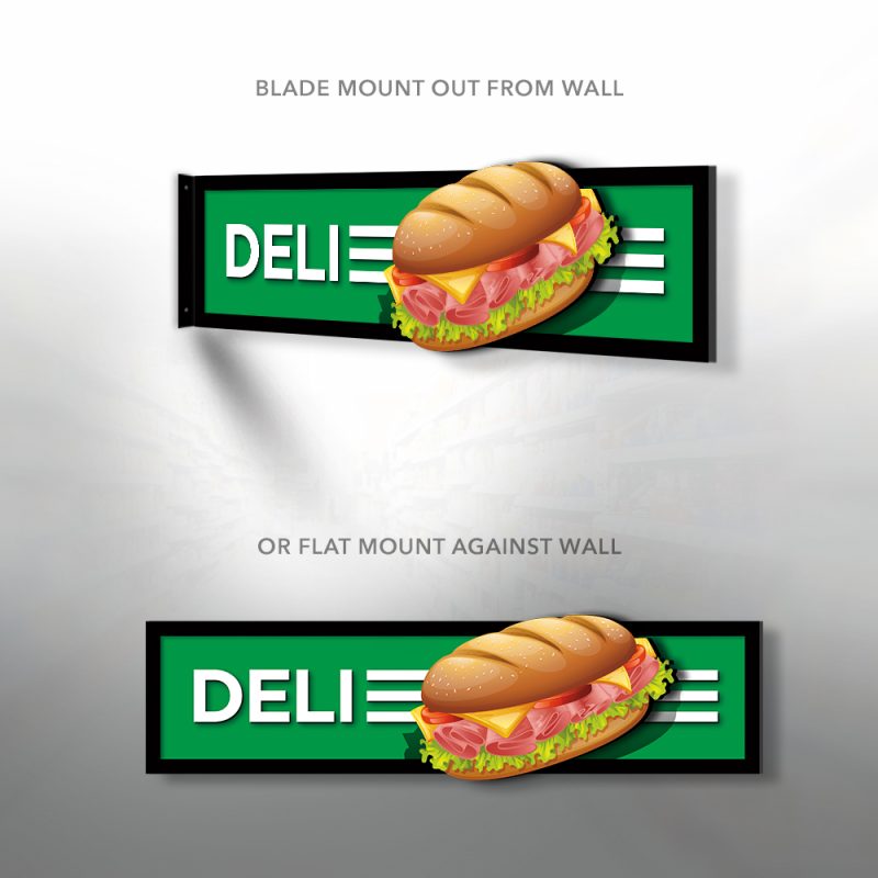 MOUNTED SIGNS - The Aisle Sign Dude