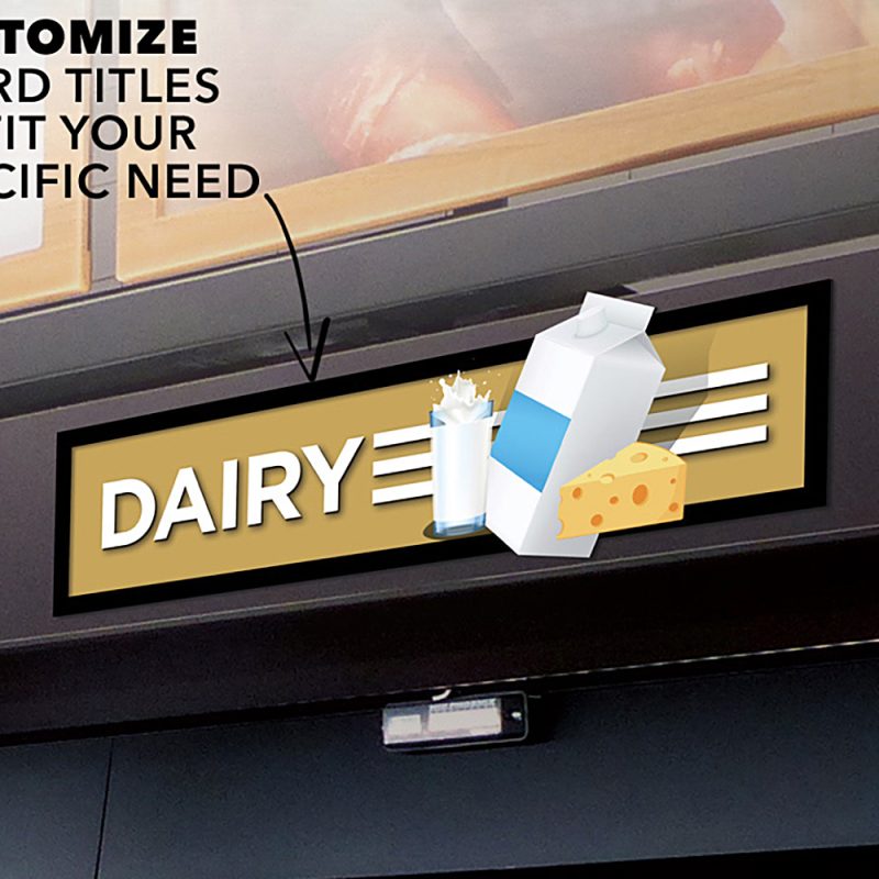 MOUNTED SIGNS - The Aisle Sign Dude