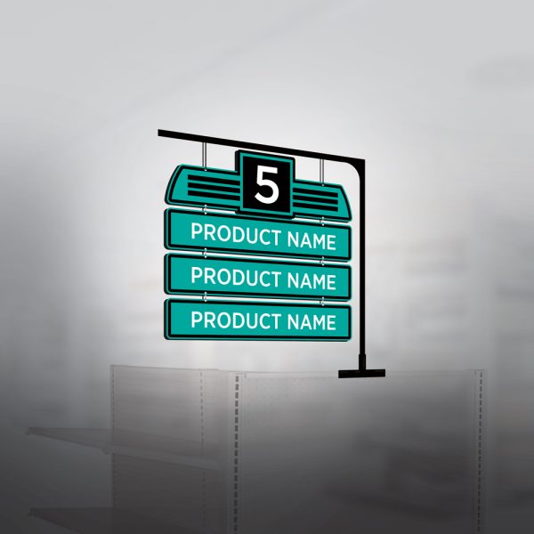 Store Aisle Signs - The Aisle Sign Dude