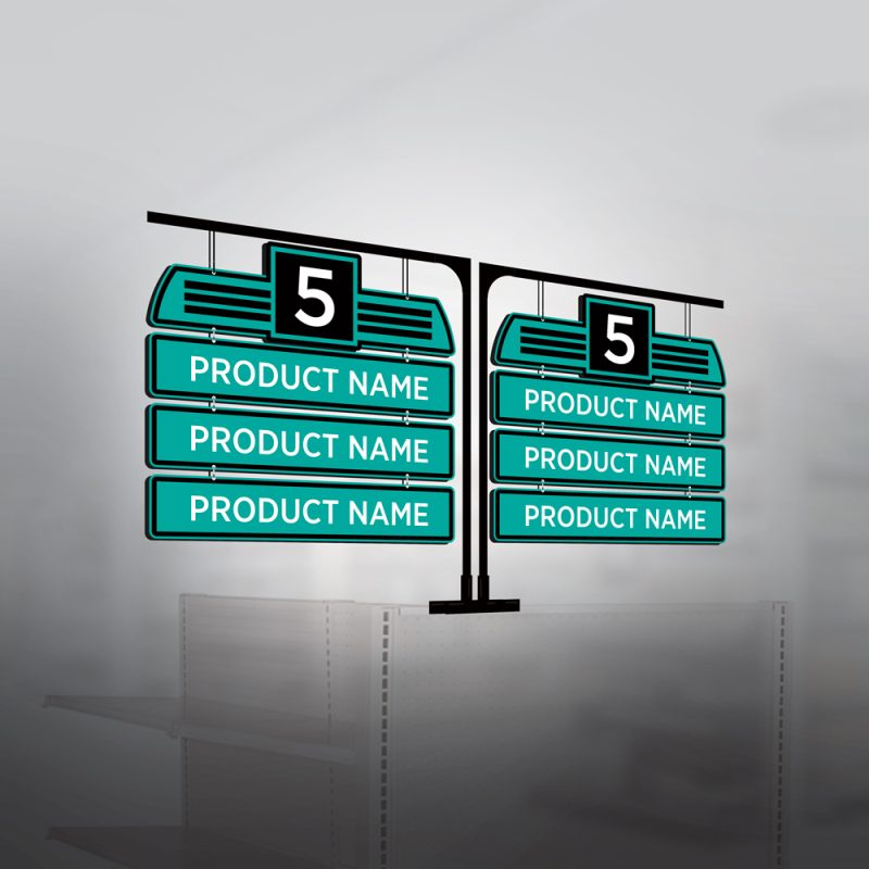 Store Aisle Signs - The Aisle Sign Dude