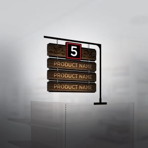 Sign Bracket - Western Trailblazer Gondola