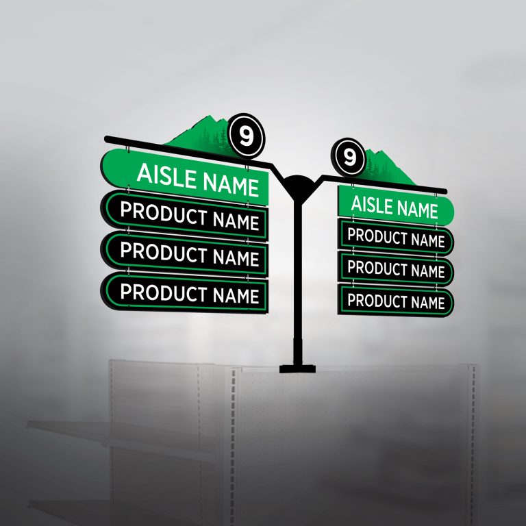 Luminous Archway Gondola Sign Modern