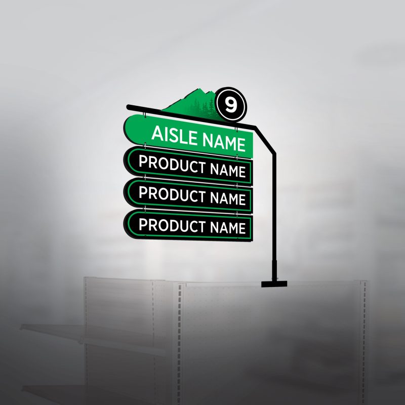 Luminous Archway Gondola Sign Modern