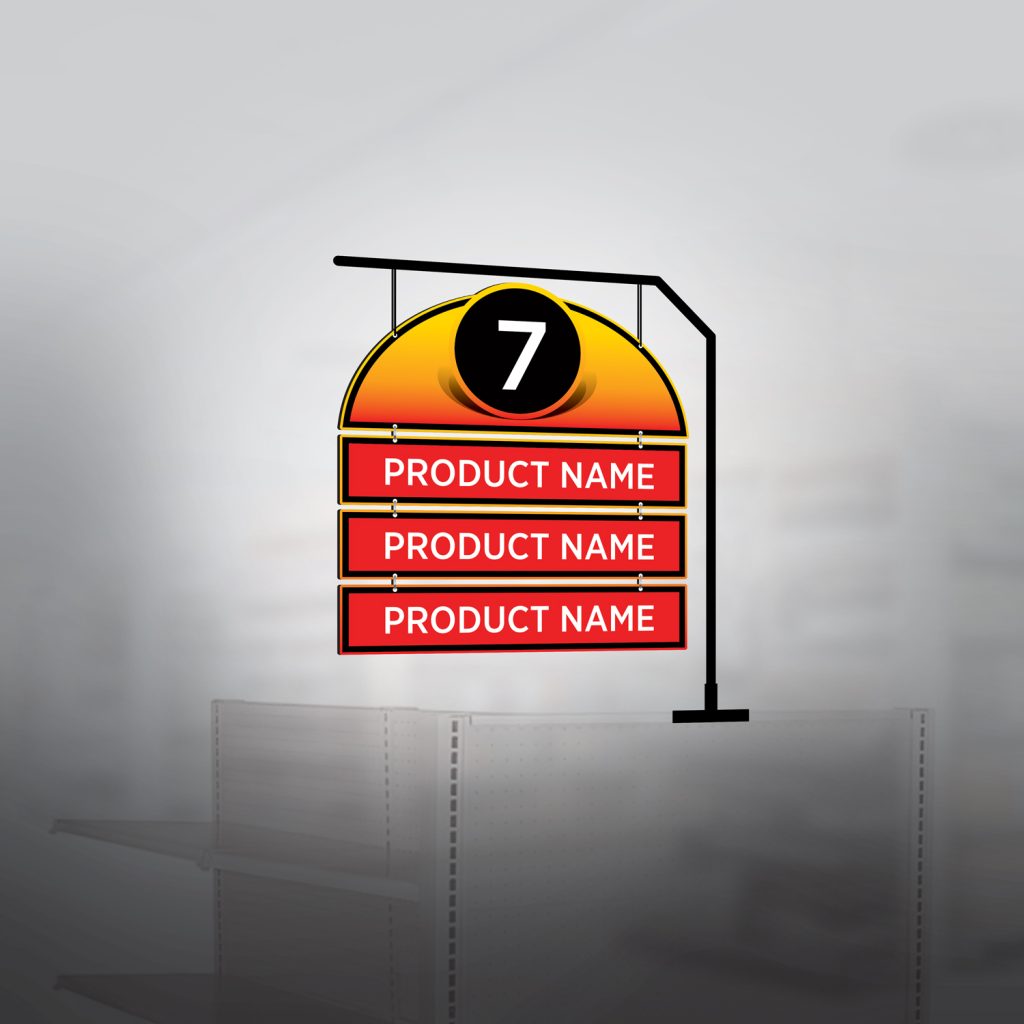 Gleaming Sunbeam Gondola Sign Vibrant