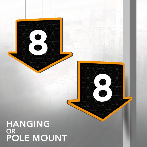 Checkout Stand Number - The Aisle Sign Dude