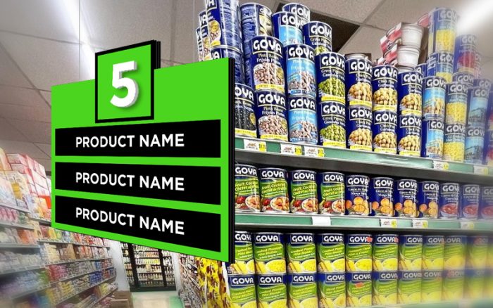 Hanging Aisle Signs - Winburn Market, Kentucky - The Aisle Sign Dude