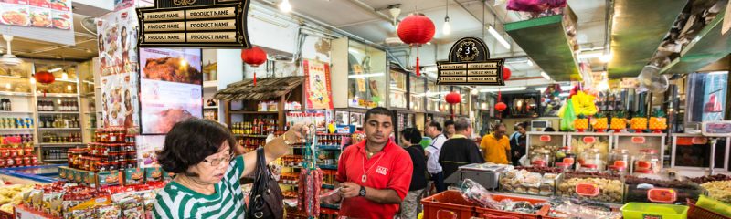 Ethnic Grocery Store Custom Signage