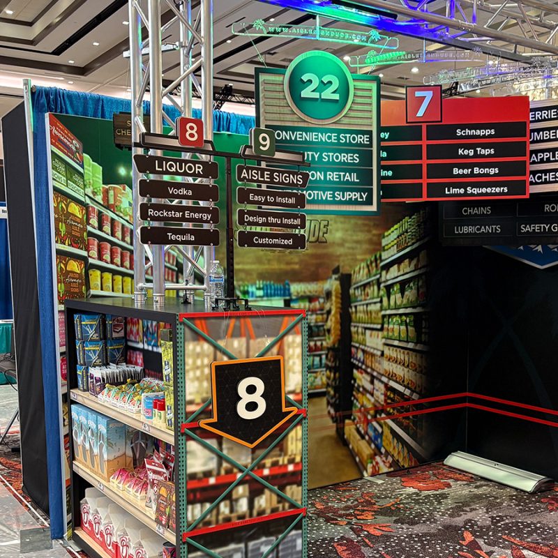 Custom Aisle Signs Gallery Inspiration